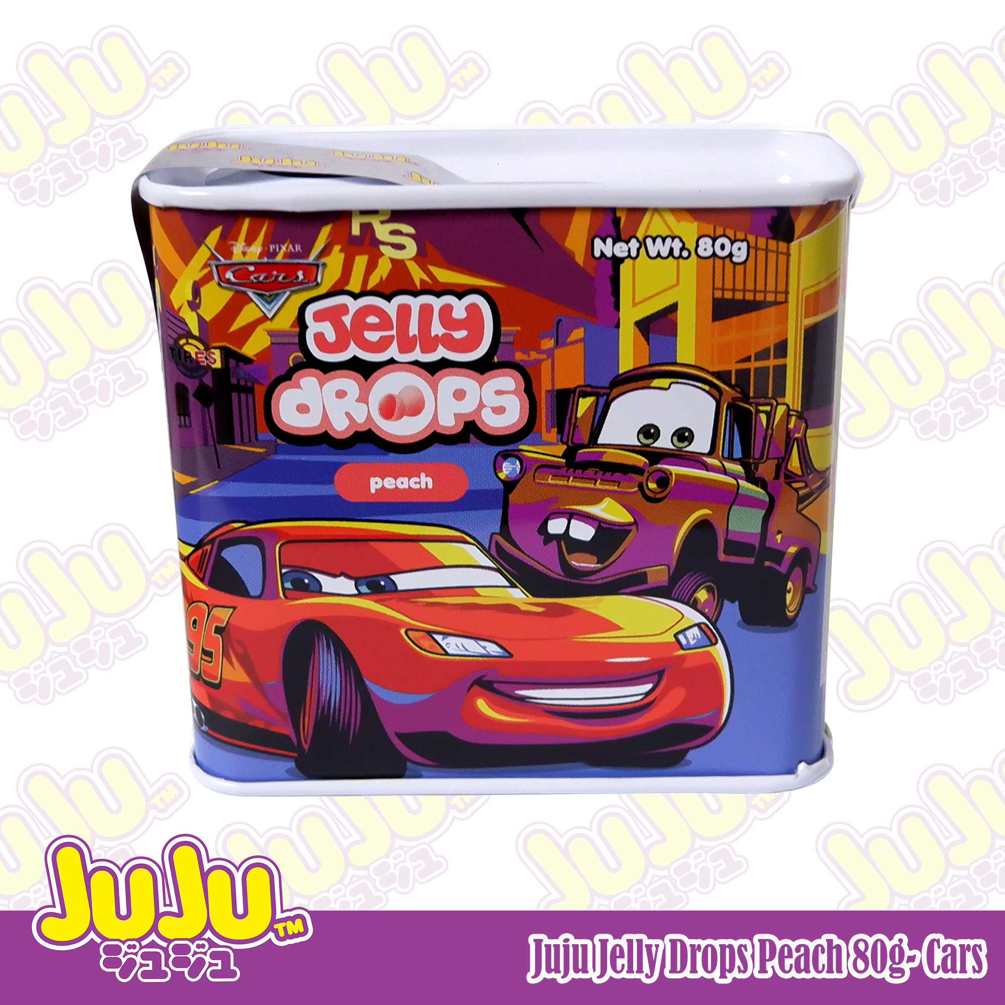 Juju Jelly Drops Peach Flavor 80g - Cars | Lazada PH