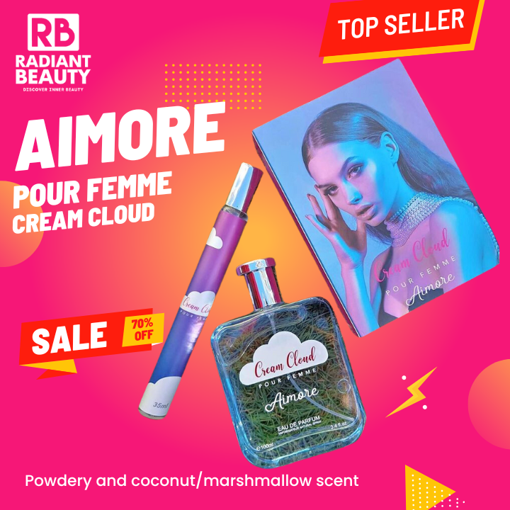 CREAM CLOUD ARIANA G AIMORE INSPIRED PERFUME SCENTS (SWEET&POWDERY ...