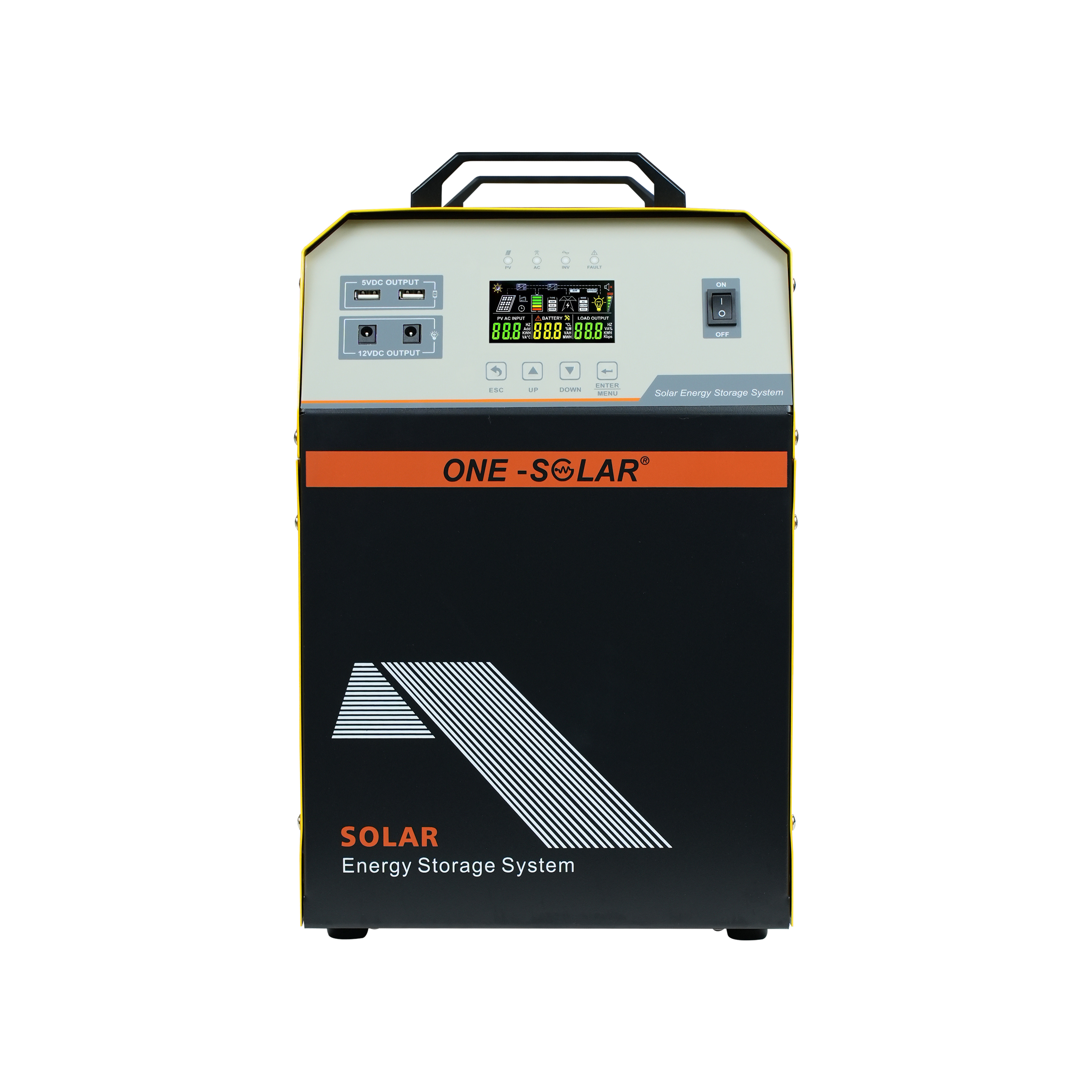 One Solar All in One Solar Generator w/ built in LIFEPO4 Battery w/ UPS ...