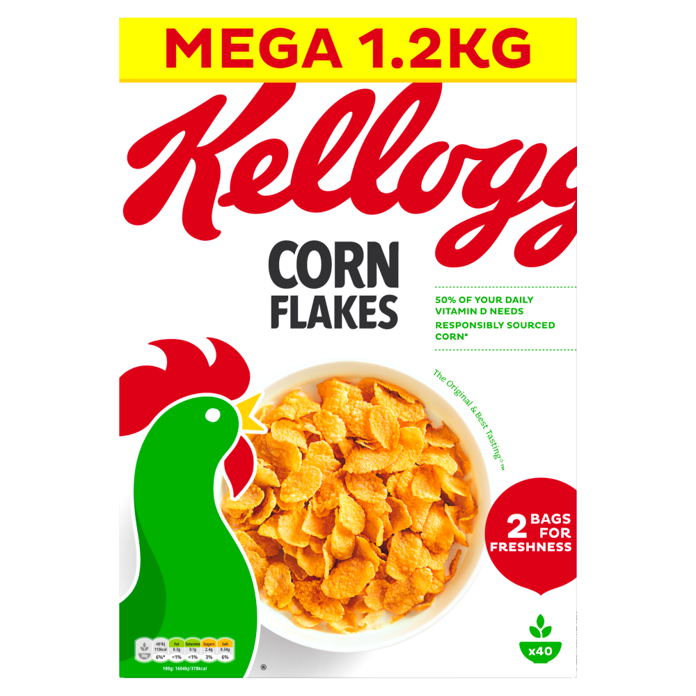 Kellogg's Original Corn Flakes Cereals 1.2kg | Lazada PH