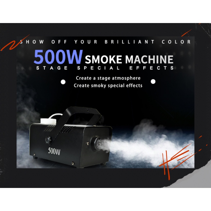 Smoke Machine/500Watt Mini Smoke Machine/Birthday Party Event ...