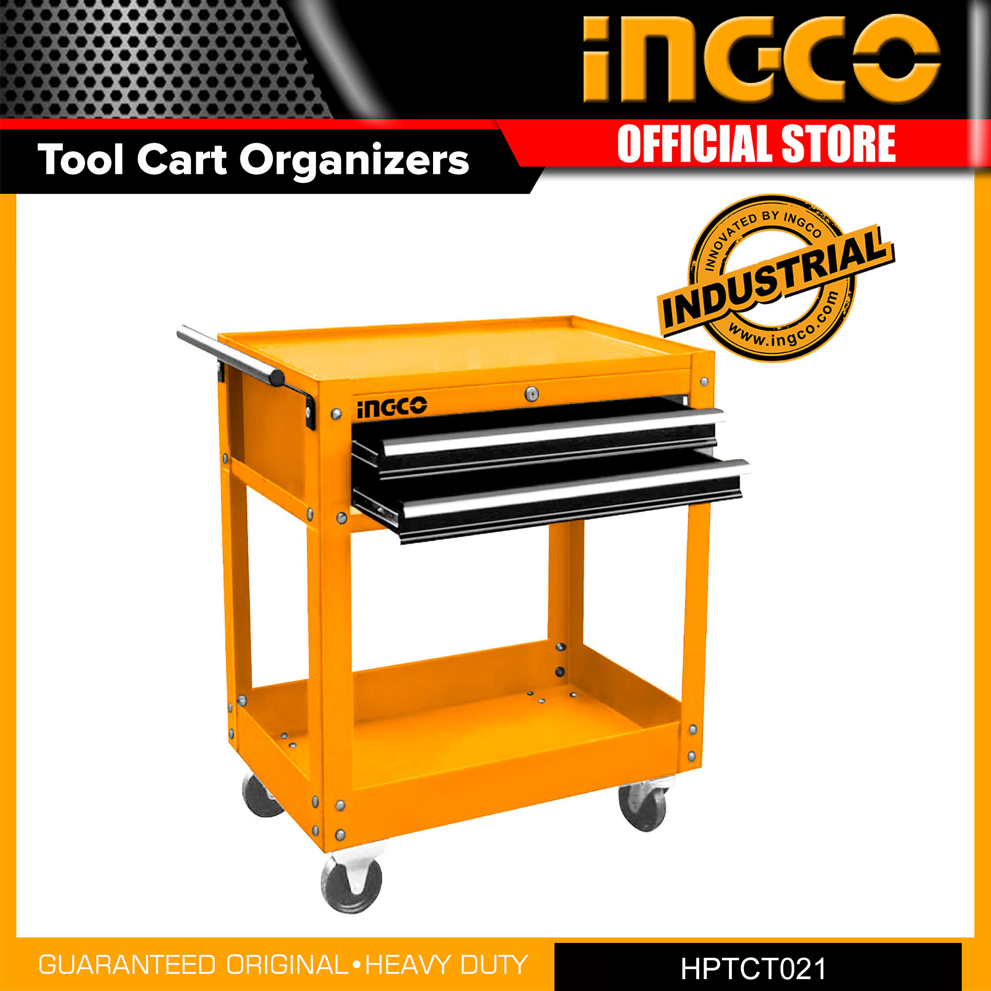 INGCO HPTCT021 Tool Cart Cabinet Drawer Organizer IHT | Lazada PH