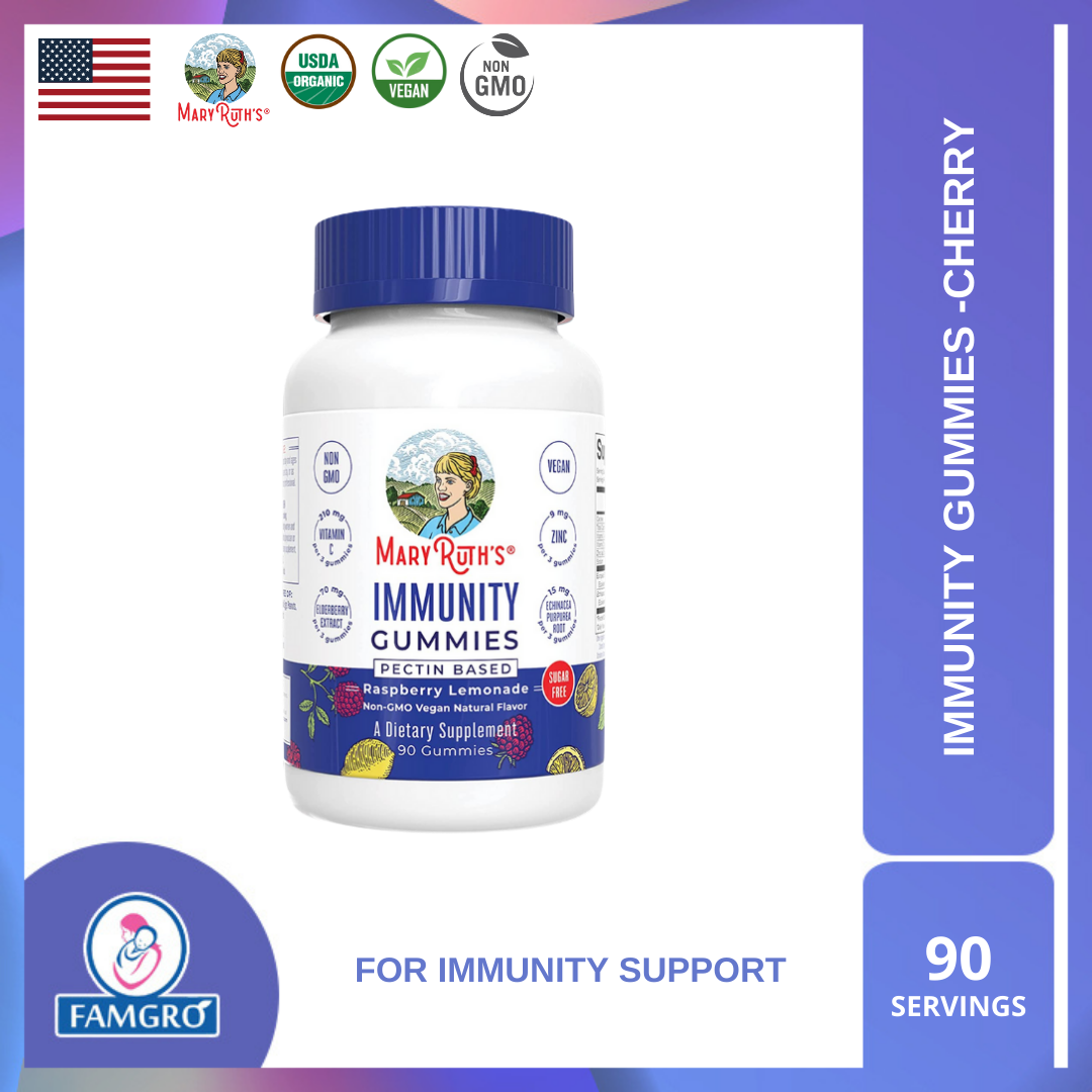 Mary Ruth Organic VEGAN Immunity Gummies - 90 Gummies | Lazada PH