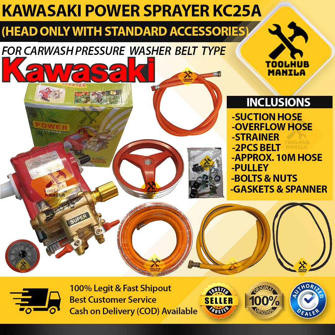 ORIGINAL Kawasaki Power Sprayer Pressure Sprayer Washer KC25A (Head ...