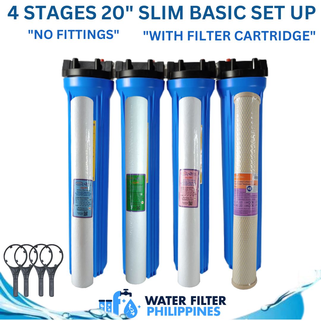 Water Filter 4 Stages Basic Water Filter Package inclusive of ...