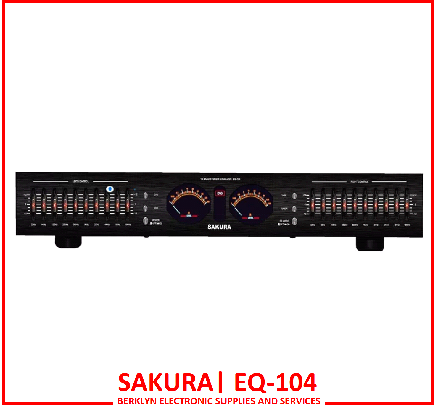 Sakura EQ-104 Graphic Equalizer | Lazada PH