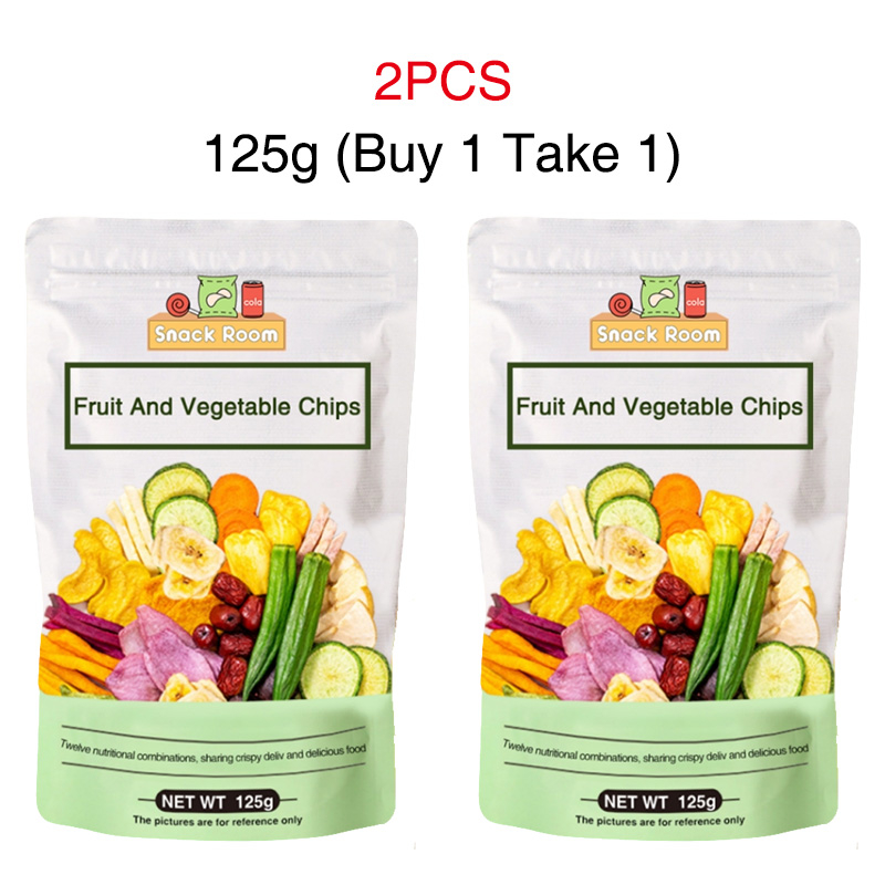 Fried vegetables chips dried mixed fruits and vegetable chips snacks ...
