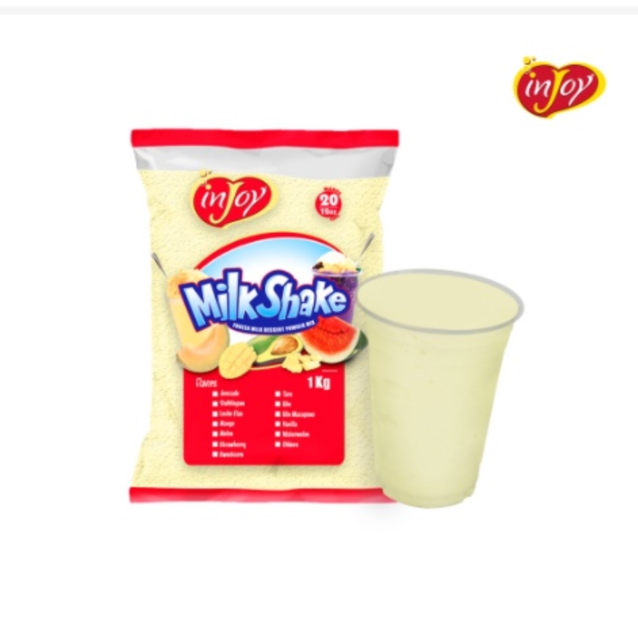 inJoy Vanilla Milk Shake Premium Milk Shake Powder 1kg | Lazada PH