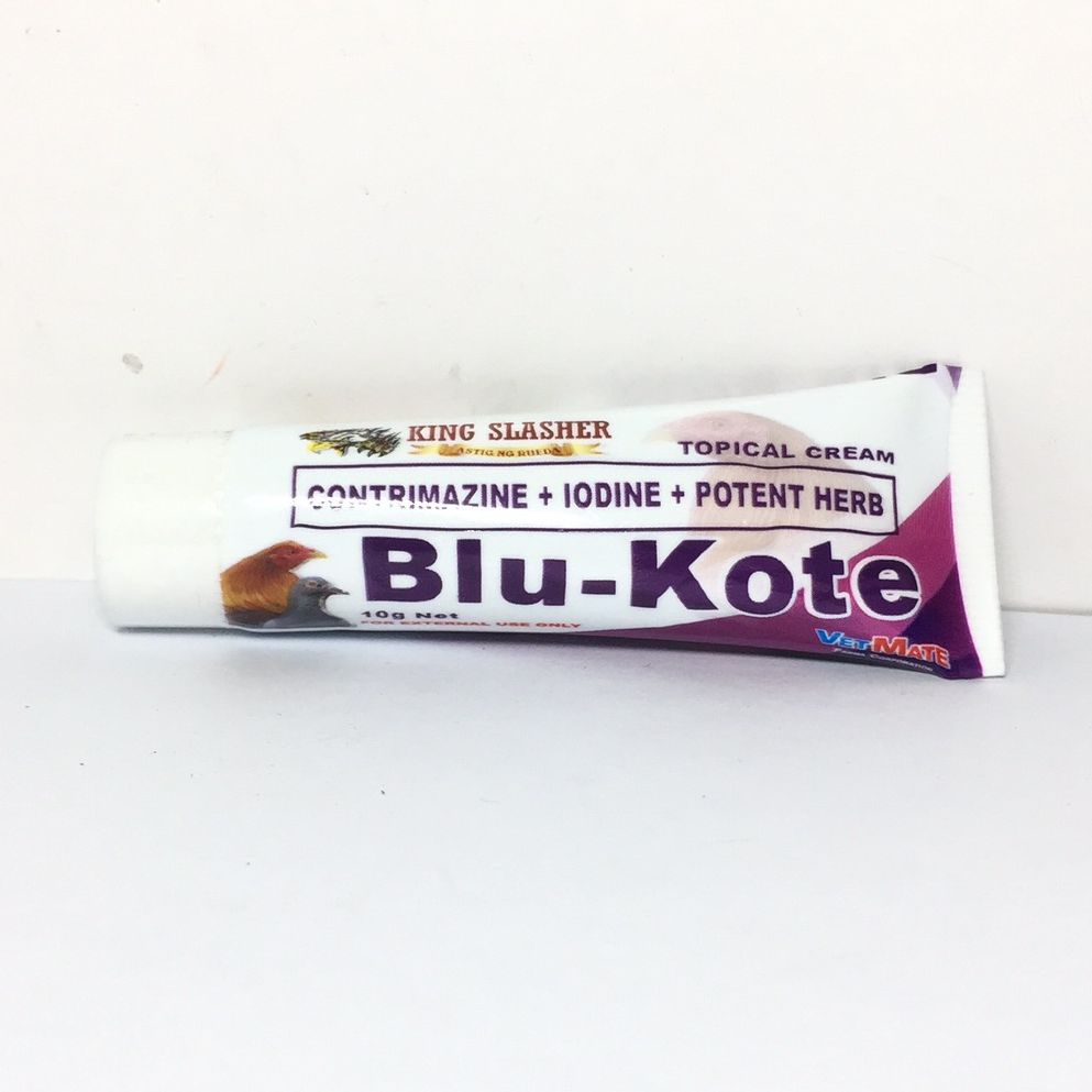 [VET SUPPORT] 1pc NEW BLU-KOTE 10g Topical Cream KING SLASHER Antiviral ...