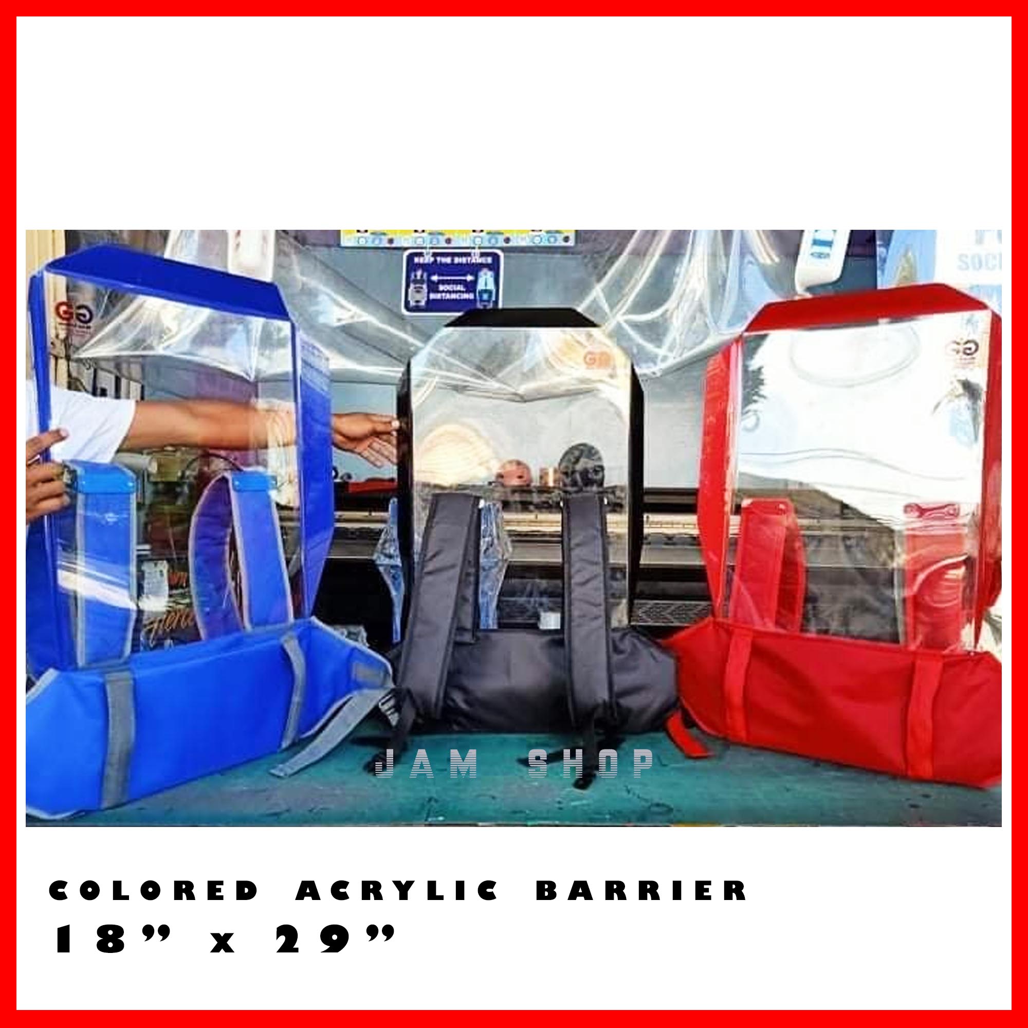 Motorcycle Acylic Barrier With Color™ (IATF APPROVED) | Lazada PH