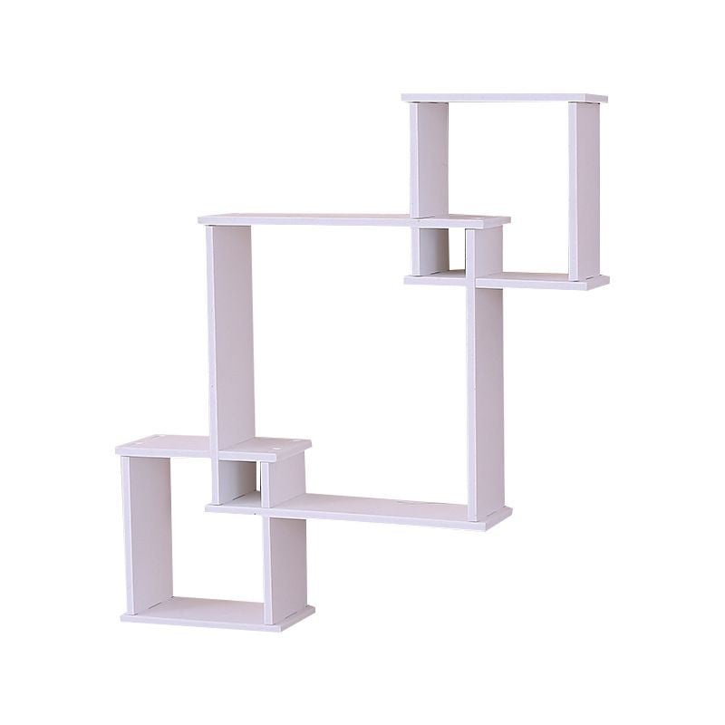 3PCS/Set Square Wall Shelf Multi-Lattice Wall Hanging Decoration ...