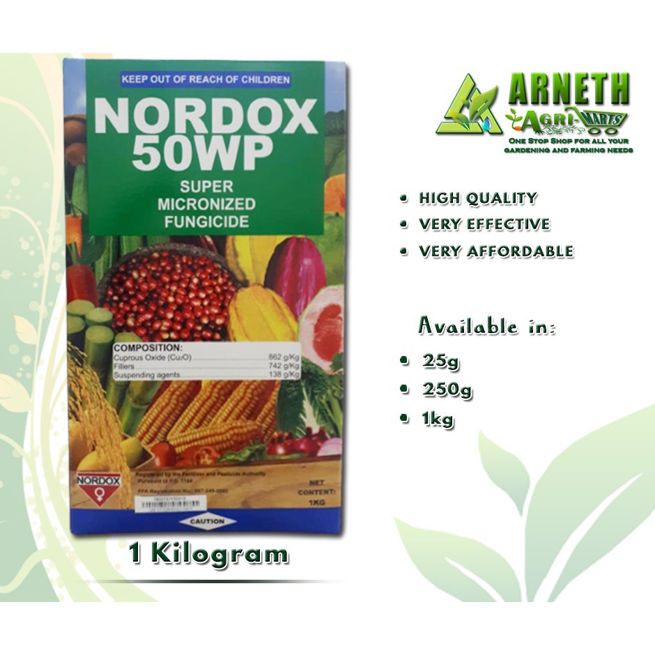 NORDOX 50 WP 1KG ORGANIC COPPER | Lazada PH