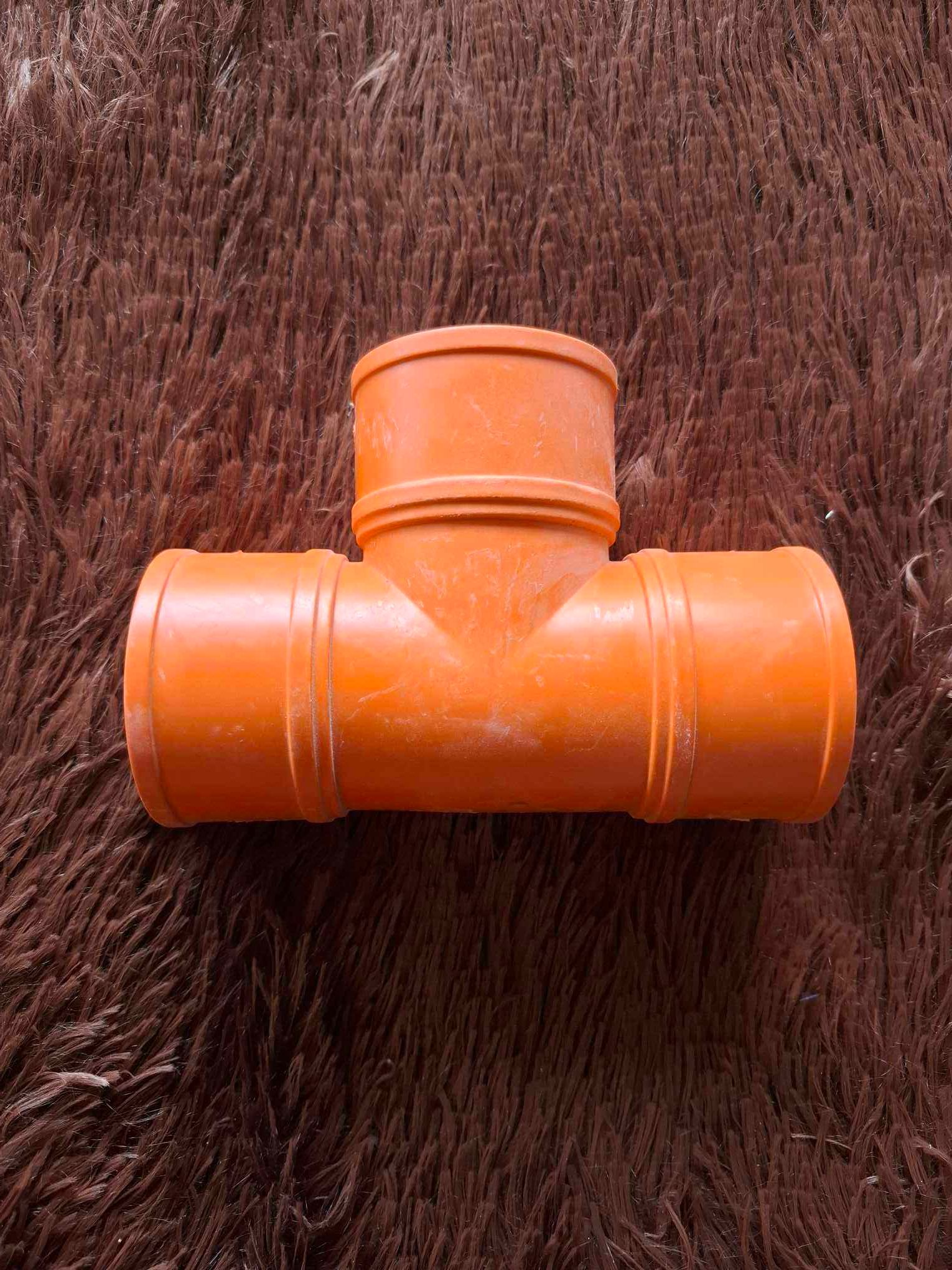 PVC Orange Fitting 2" 3" 4" Elbow Tee Wye Coupling Cleanout for PVC ...