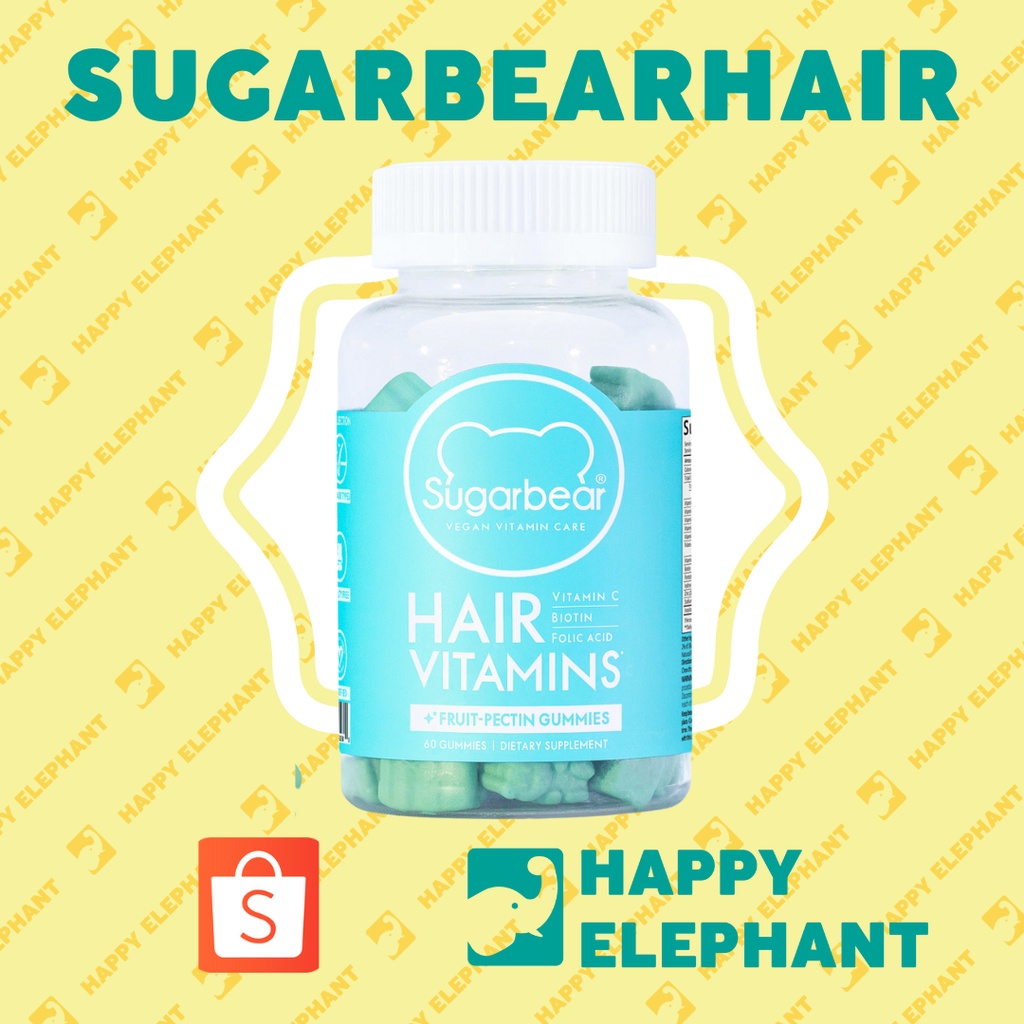 Sugarbearhair Hair Vitamins Vegan Gummies and SugarBear Sleep Vitamins | Lazada PH