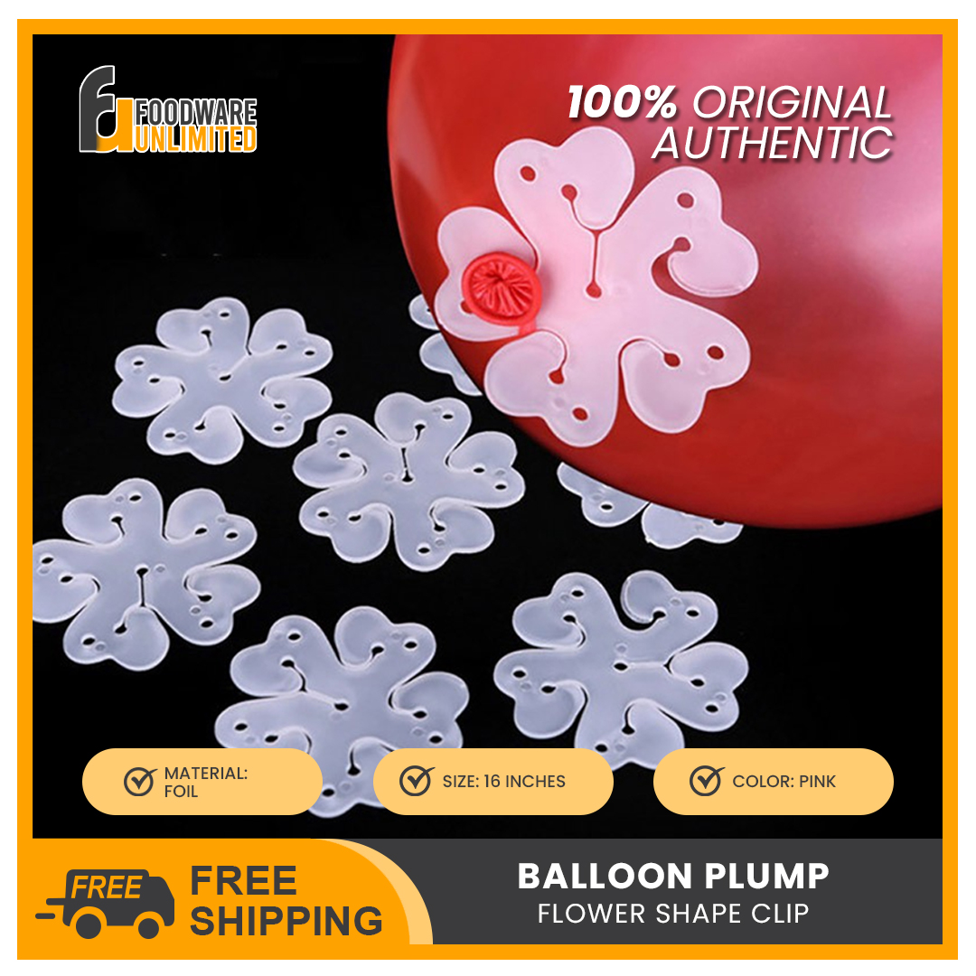 Flower Balloon Clips Ties Party Decoration Accessories Baloon Tie ...