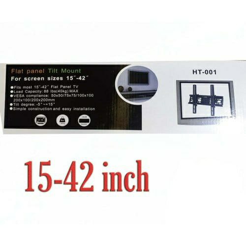 UNIVERSAL PLASMA/LCD WALL MOUNT 14'-42'' Tilt Monitor TV Wall Bracket ...