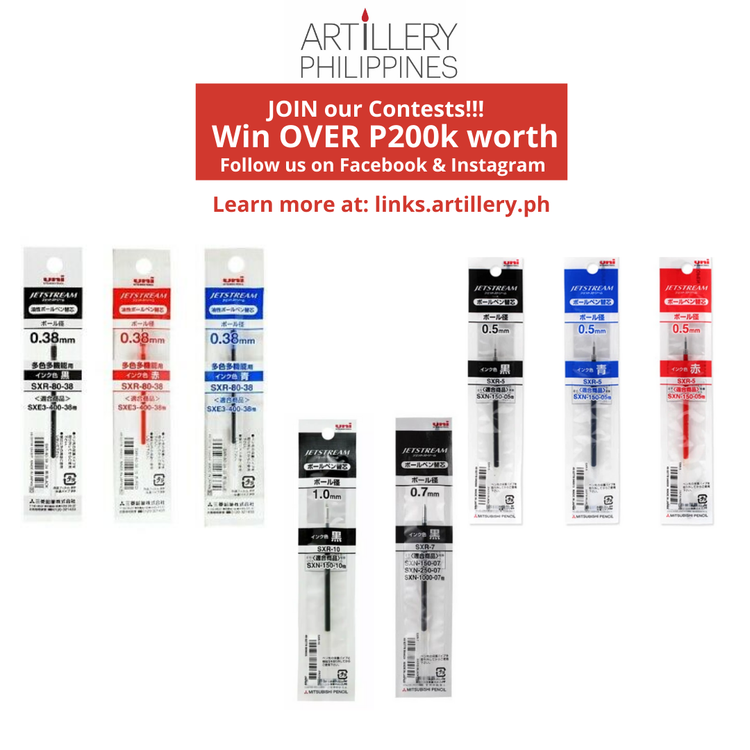 Uni Jetstream Ballpoint Pen Refill 0.38mm, 0.5mm, 0.7mm, 1.0mm | Lazada PH