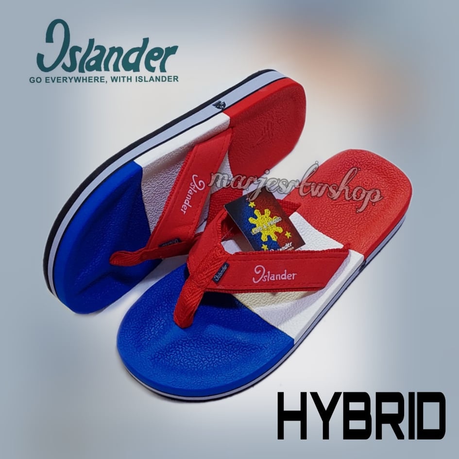 ISLANDER Slippers for Men (HYBRID) RED | Lazada PH