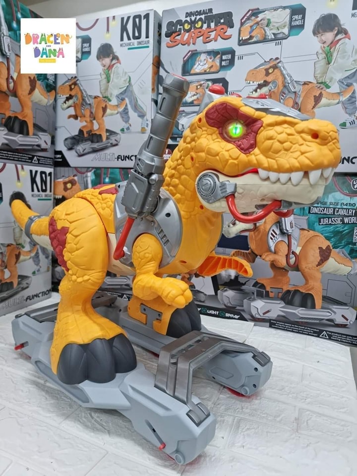 Dinosaur Cavalry Kick Scooter Toy for Kids | Lazada PH