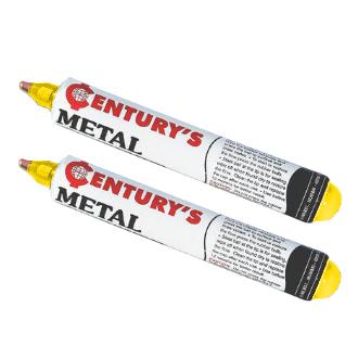 Century's Pump Type Metal Marker Permanent Marker Fade Proof Ball Point ...