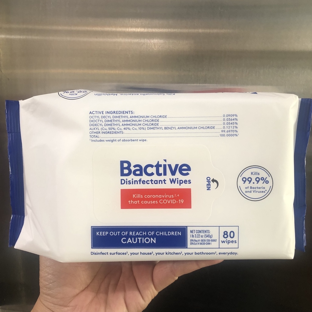 Bactive Disinfectant Wipes | Lazada PH