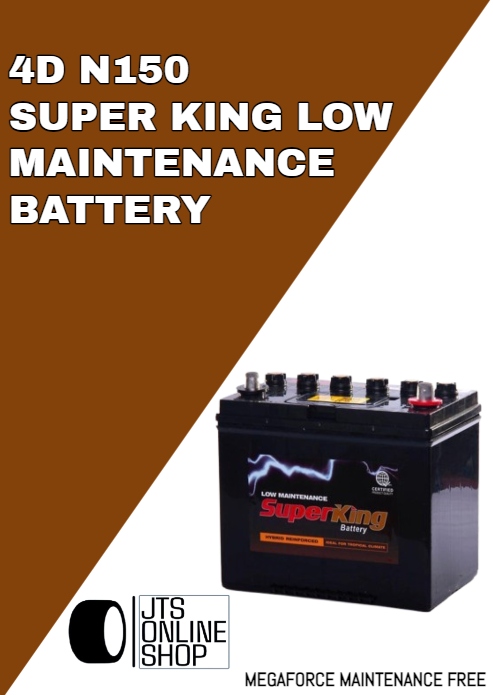 SUPERKING LOW MAINTENANCE BATTERY | Lazada PH