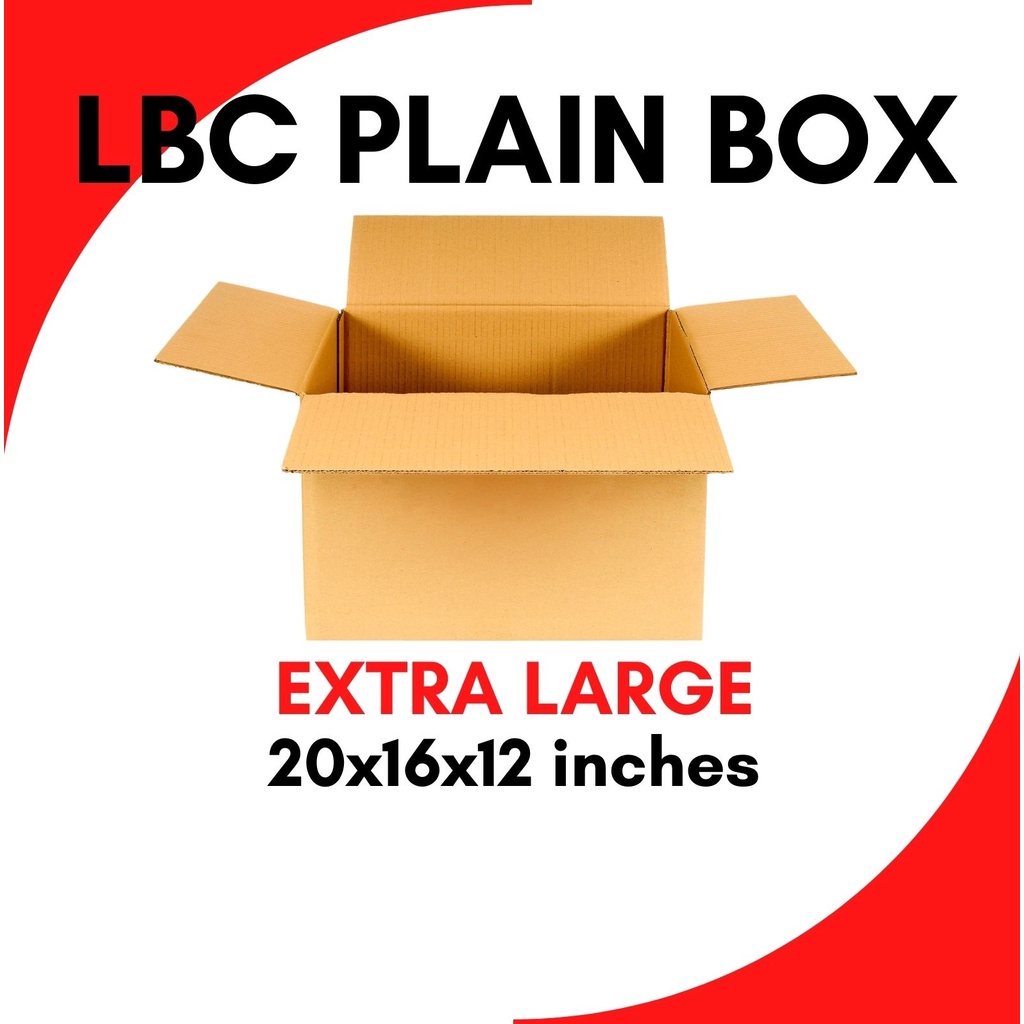 RE LBC Express Size Shipping Box Packaging Box Corrugated Box | Lazada PH