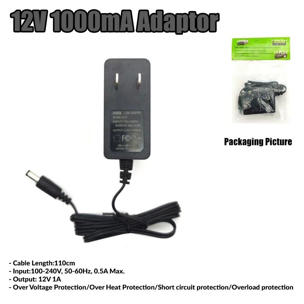 COD AC/DC 12V 5A Power Supply Multi-Purpose Adaptor for CCTV LED TV ...
