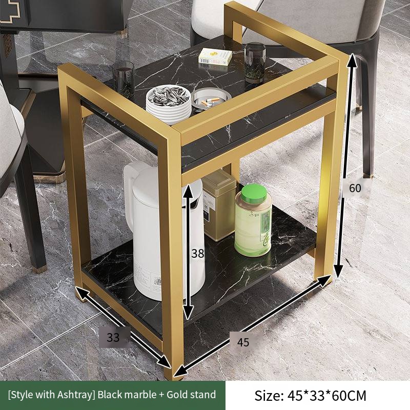 2 Tier Modern Coffee Tea Table Bedside Nightstand Sofa Side Table ...