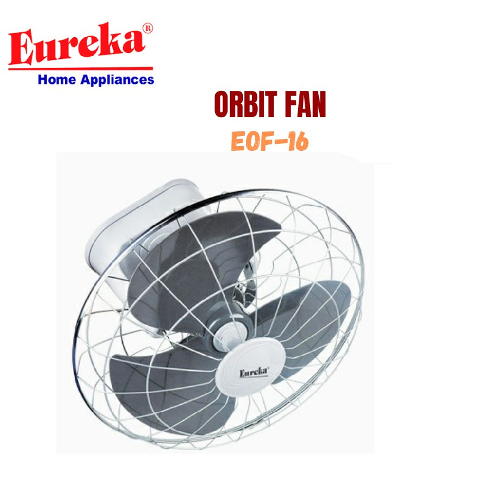 Eureka EOF-16 (Orbit Fan) Thermally Fuse Protected High Performance ...