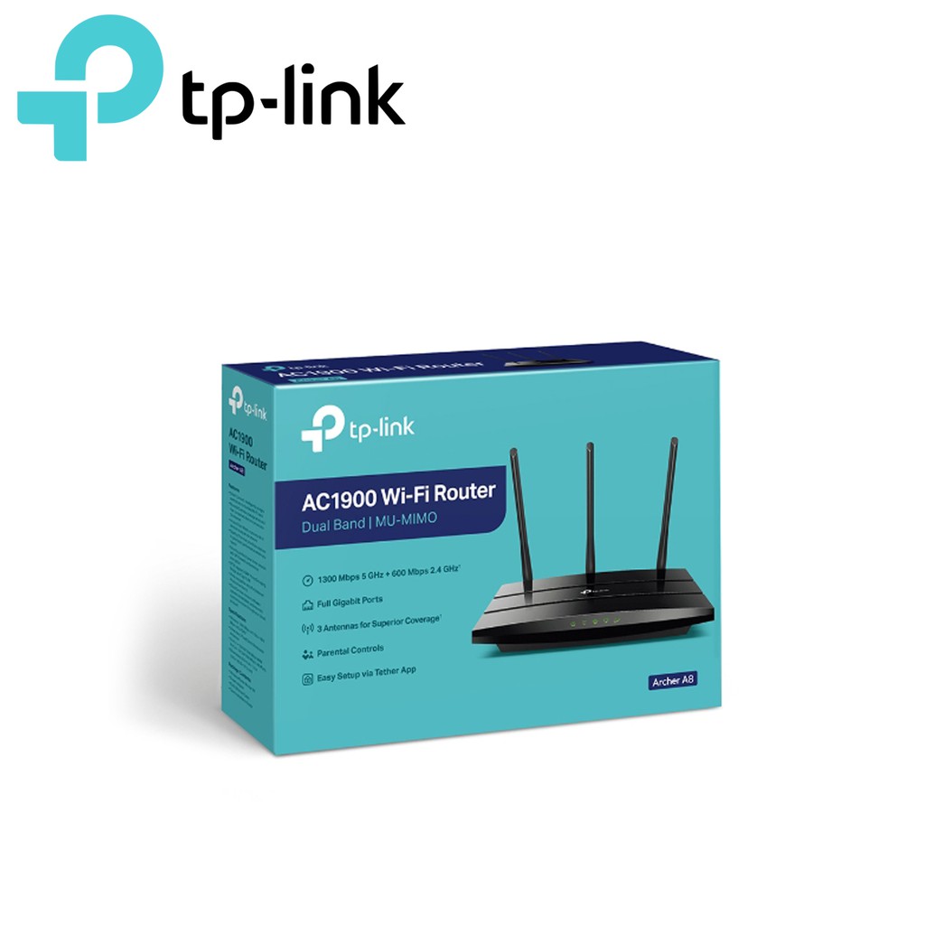 New Tp-Link Archer A8 AC1900 Wireless MU-MIMO WiFi Router | Lazada PH