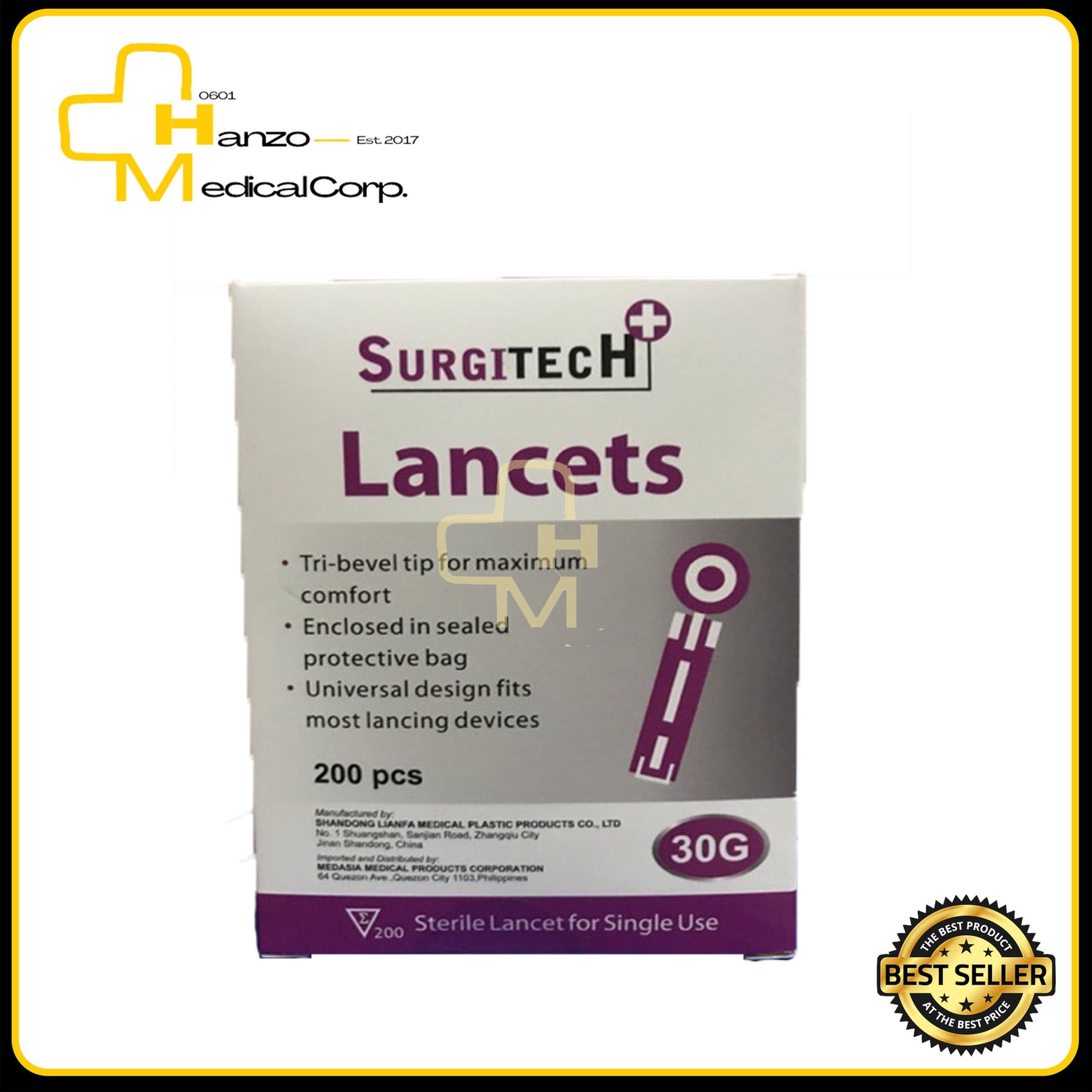 SURGITECH LANCETS GAUGE 30G | Lazada PH