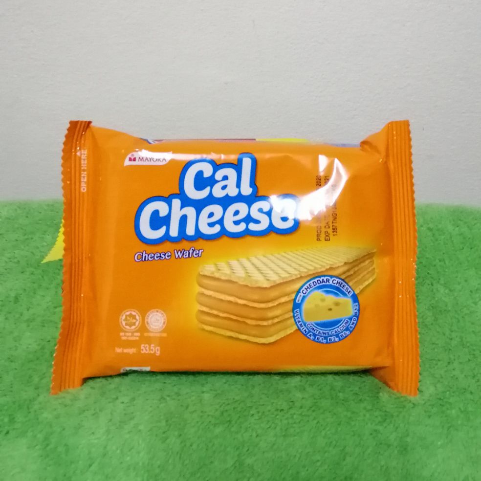 Cal Cheese Waffer, with Cheese Fillings, crunchy wafer Cheese.,53grams ...