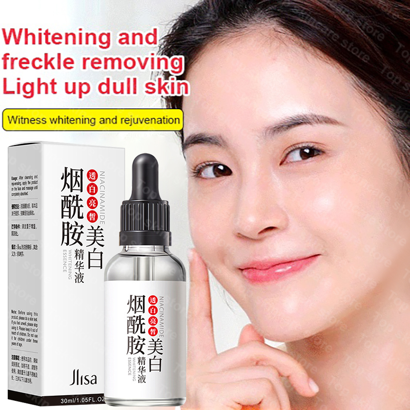 Whitening and Freckle Remove Essence 30ML Niacinamide Whitening Essence Facial Serum Anti ...