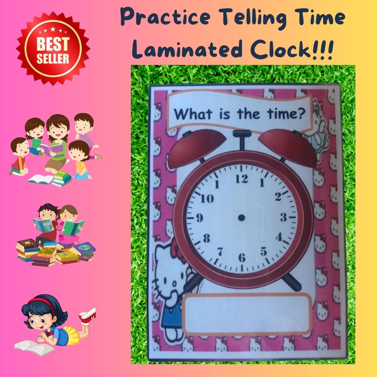 Free Marker With Eraser!!!Laminated Educational Materials for Kids ...