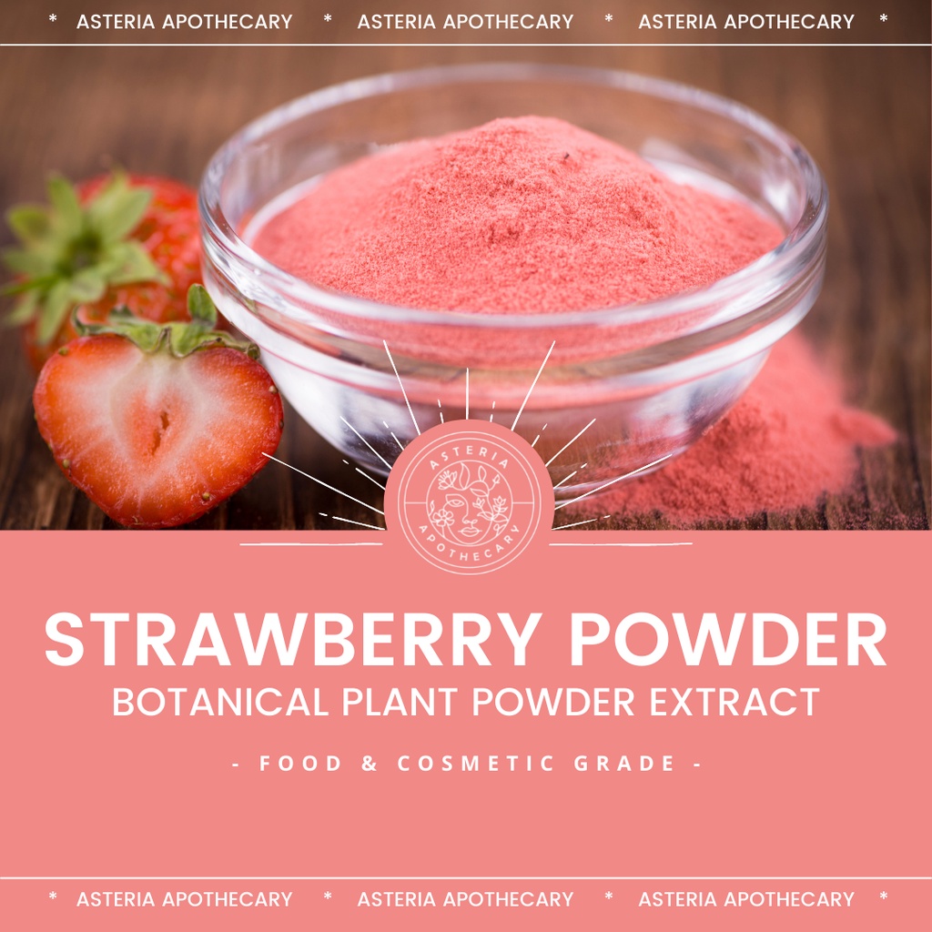 Strawberry Fruit Powder 30g & 100g - Asteria Apothecary | Lazada PH
