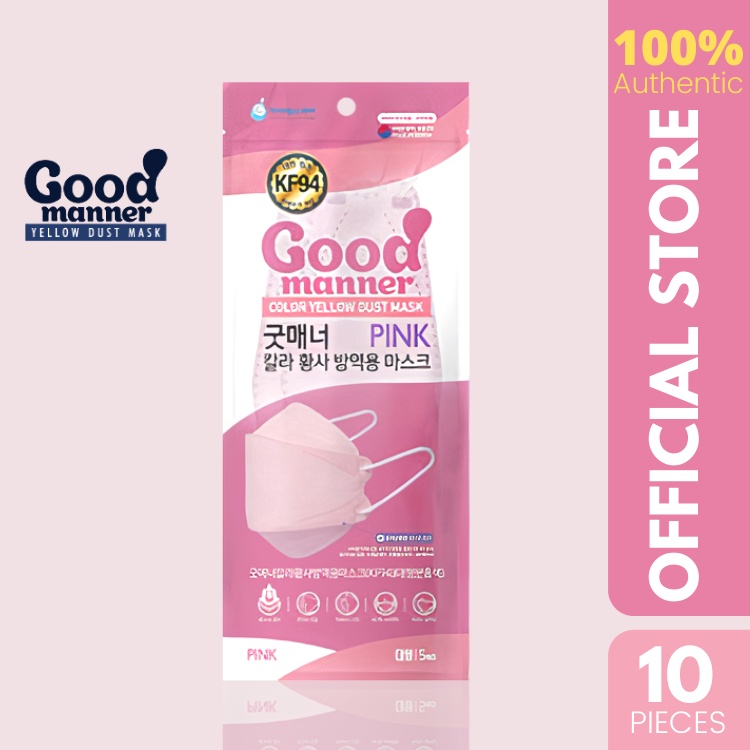 10 Piece Pink Good Manner Nano Respirator Face MaskN4K | Lazada PH