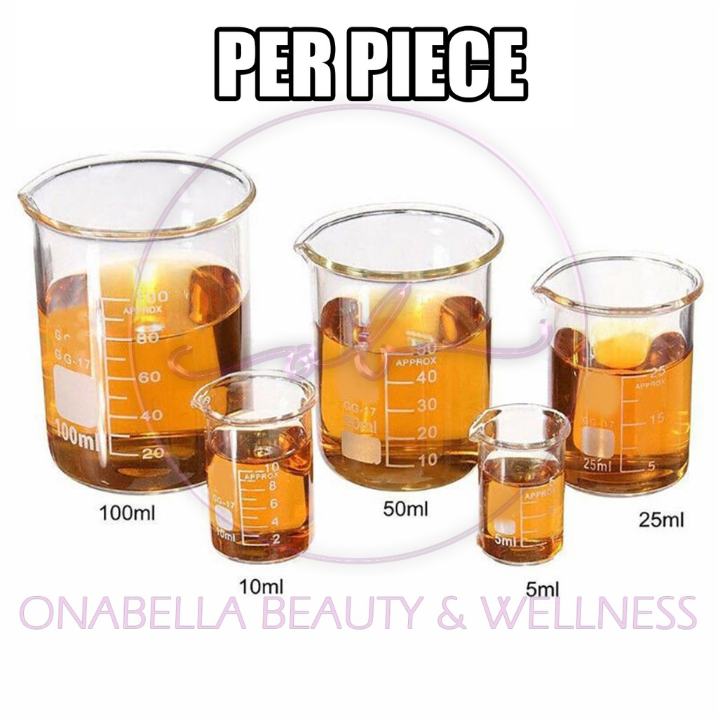 Glass Beaker (5mL, 10mL, 25mL, 50mL, 100mL) | Lazada PH