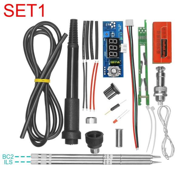 Electric Unit LED Digital Soldering Iron Station Temperature Controller DIY Kits use for HAKKO ...