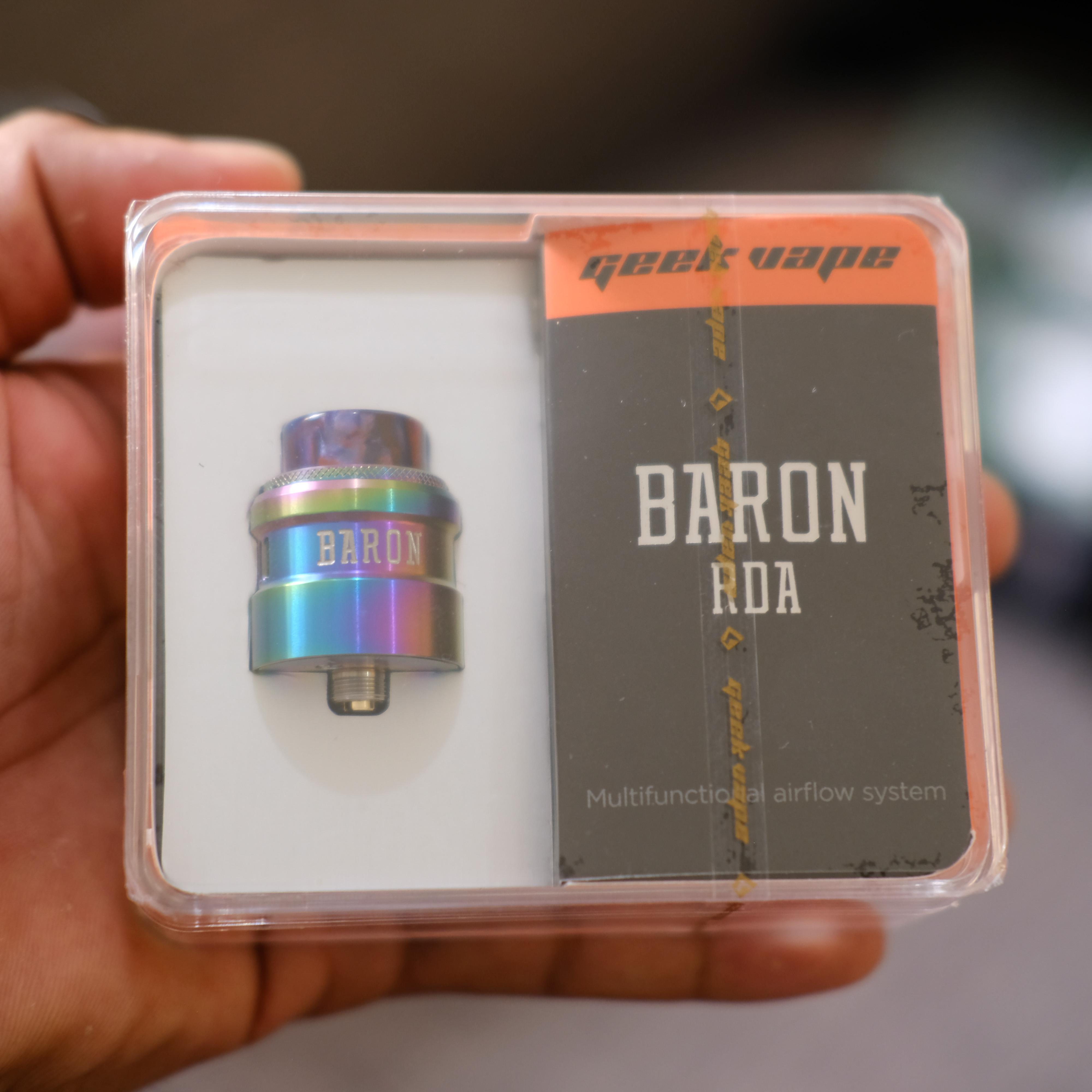 Original GeekVape Baron RDA Rebuildable Dripping Vape Atomizer 24mm ...