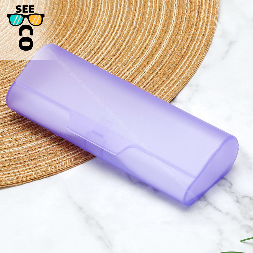 [TOPCH] New Stylish Portable Plastic Eyeglasses Case Protector Storage ...
