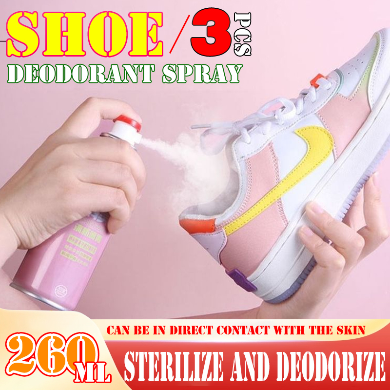 💥3pcs Shoe deodorant spray 260ML deodorant spray socks and shoes ...