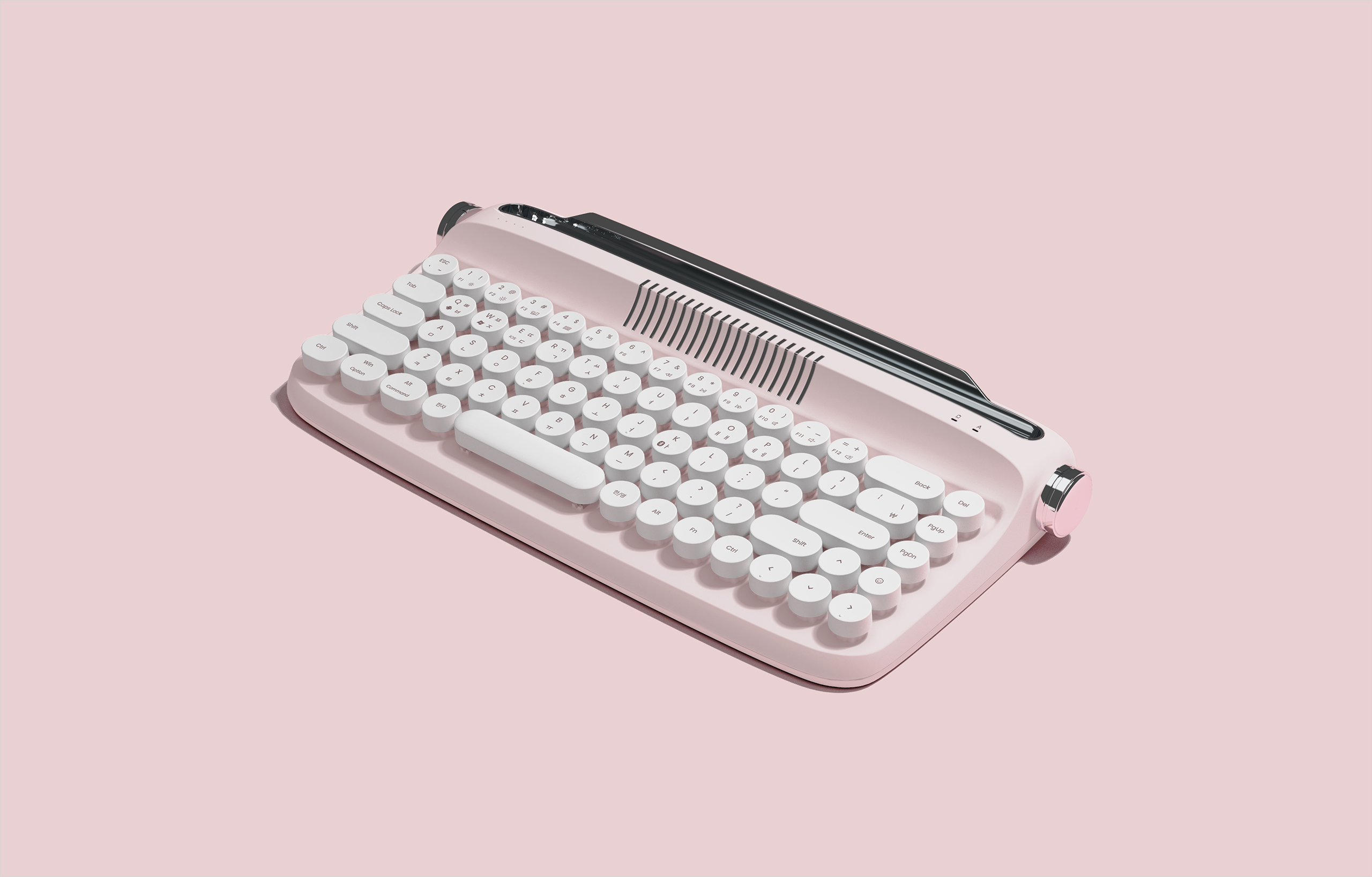 ACTTO B307 Wireless Typewriter Keyboard, Retro Bluetooth Aesthetic ...