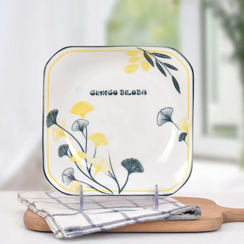 Elena Home Ceramic Dinner Plates Porcelain Dinnerware Serving Dishes ...