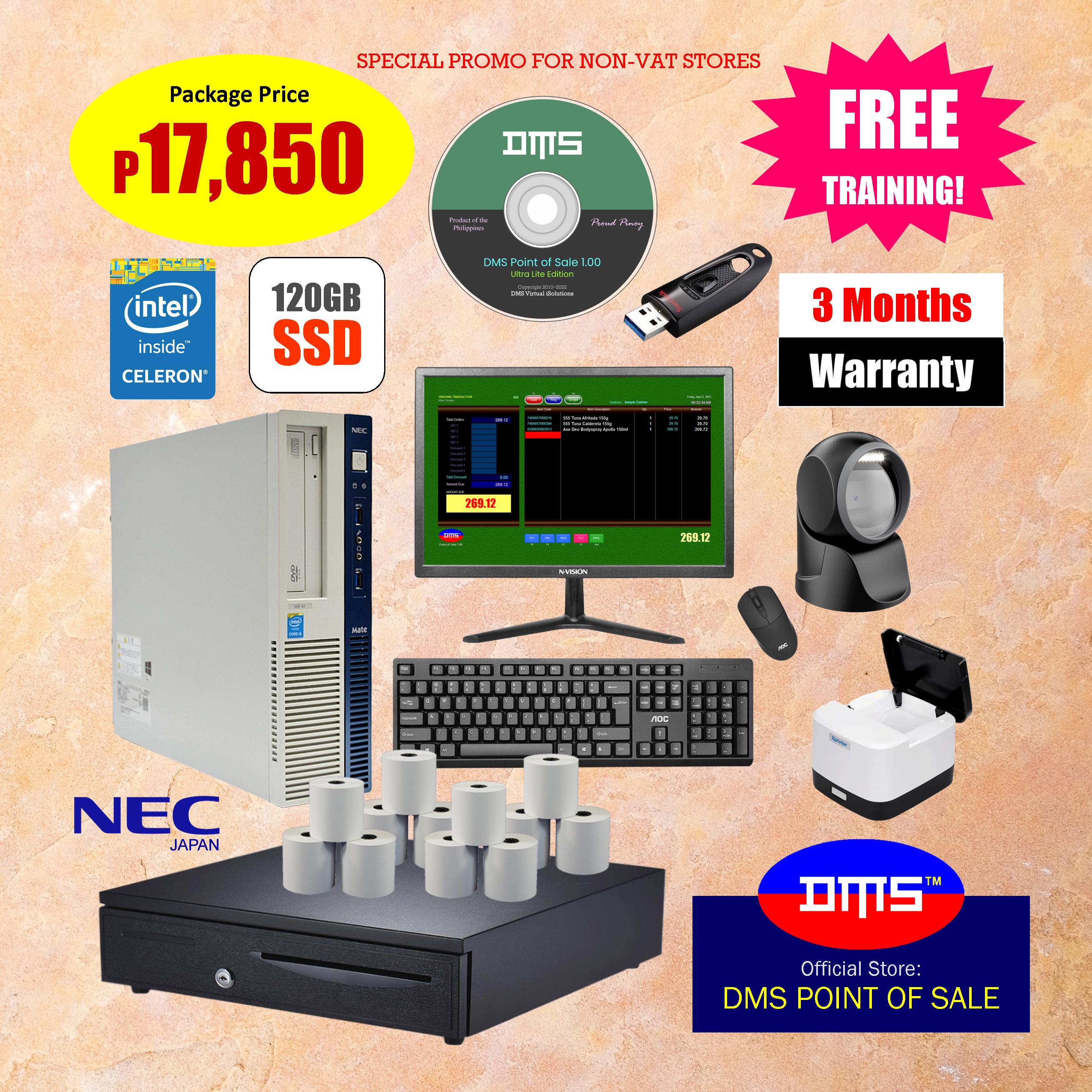A003 | DMS POS | Point of Sale System | LIFETIME SOFTWARE WARRANTY ...