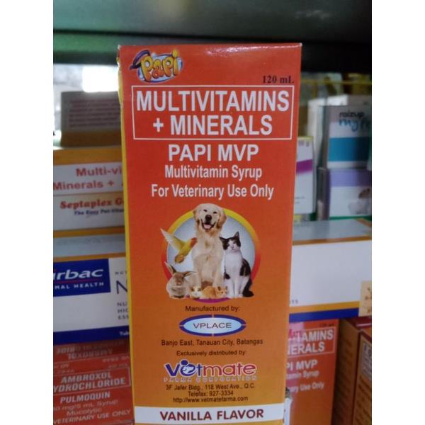 PAPI MVP (Multivitamins Minerals) 120ml. | Lazada PH