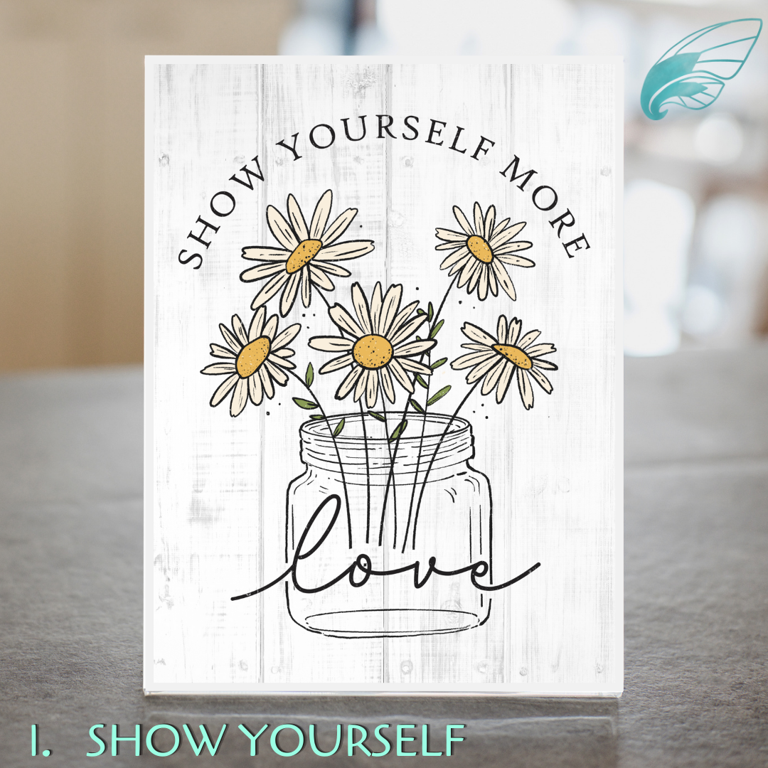 Inspiring Floral Motivational Quotes Rustic Wall decor (Laminated A4 ...