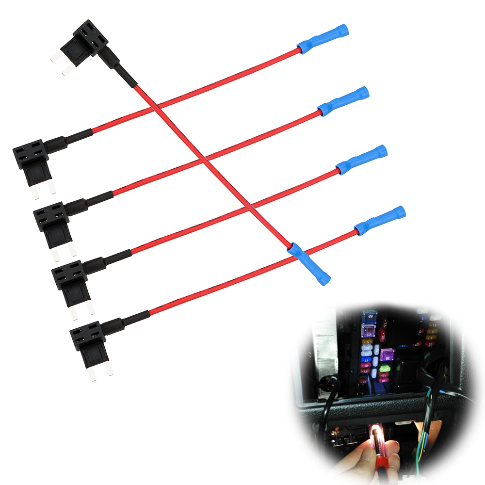 Add-a-Circuit Adapter 5 Pcs Fuse Set accessories 12V Car Fuse box ...