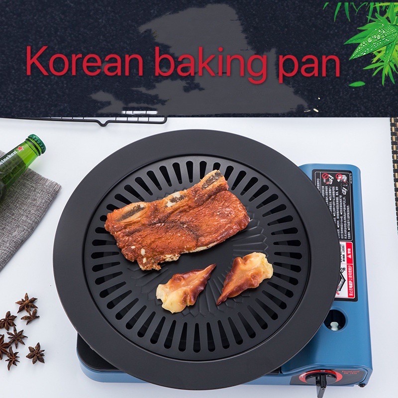 Samgy Set Portable Butane Stove Samgyupsal Grill Pan Set | Lazada PH