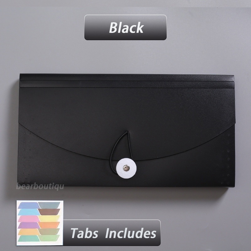 New Design Small documents Expandable Plastic Envelope with 13 ...